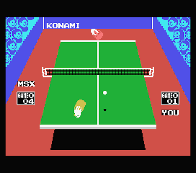 Recuerdos de 8 Bits: Konami´s Ping-Pong (Konami, 1985)